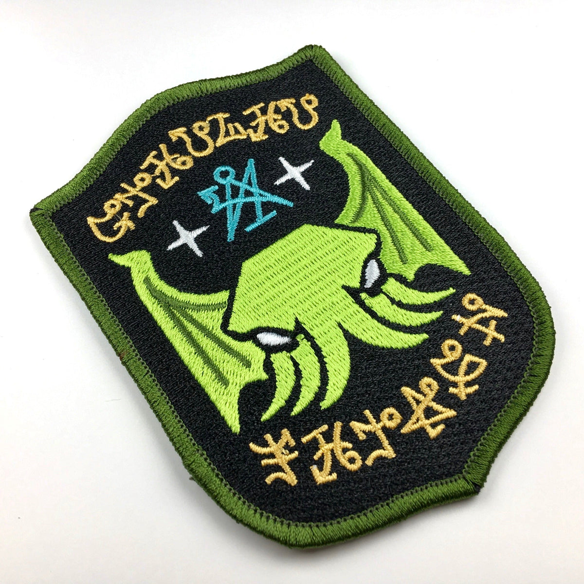 Cthulhu Fhtagn embroidered patch – LemonJuice McGee's Comic Cavalcade