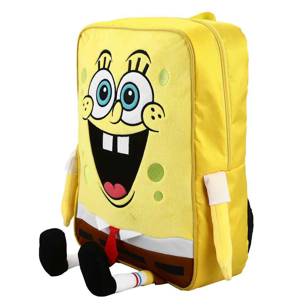 Spongebob Squarepants 3D Plush Backpack – LemonJuice McGee's Comic ...