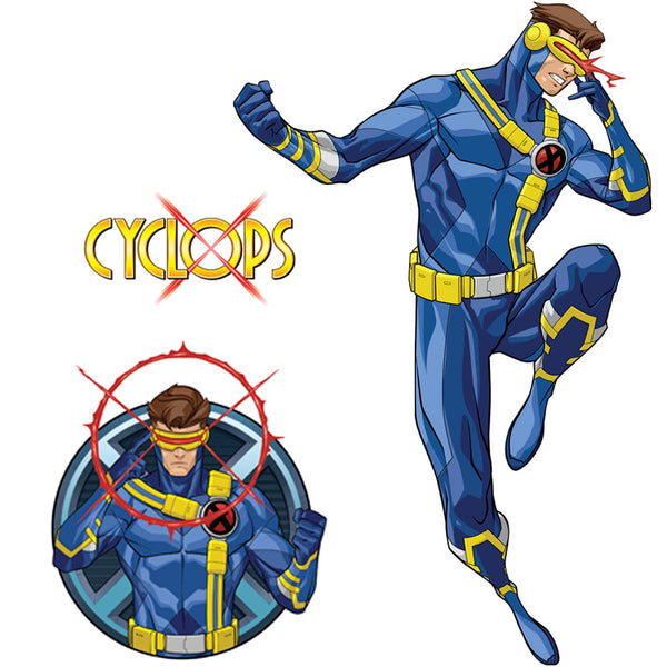 X-Men Cyclops RealBig - Officially Licensed Marvel Removable Wall Deca ...