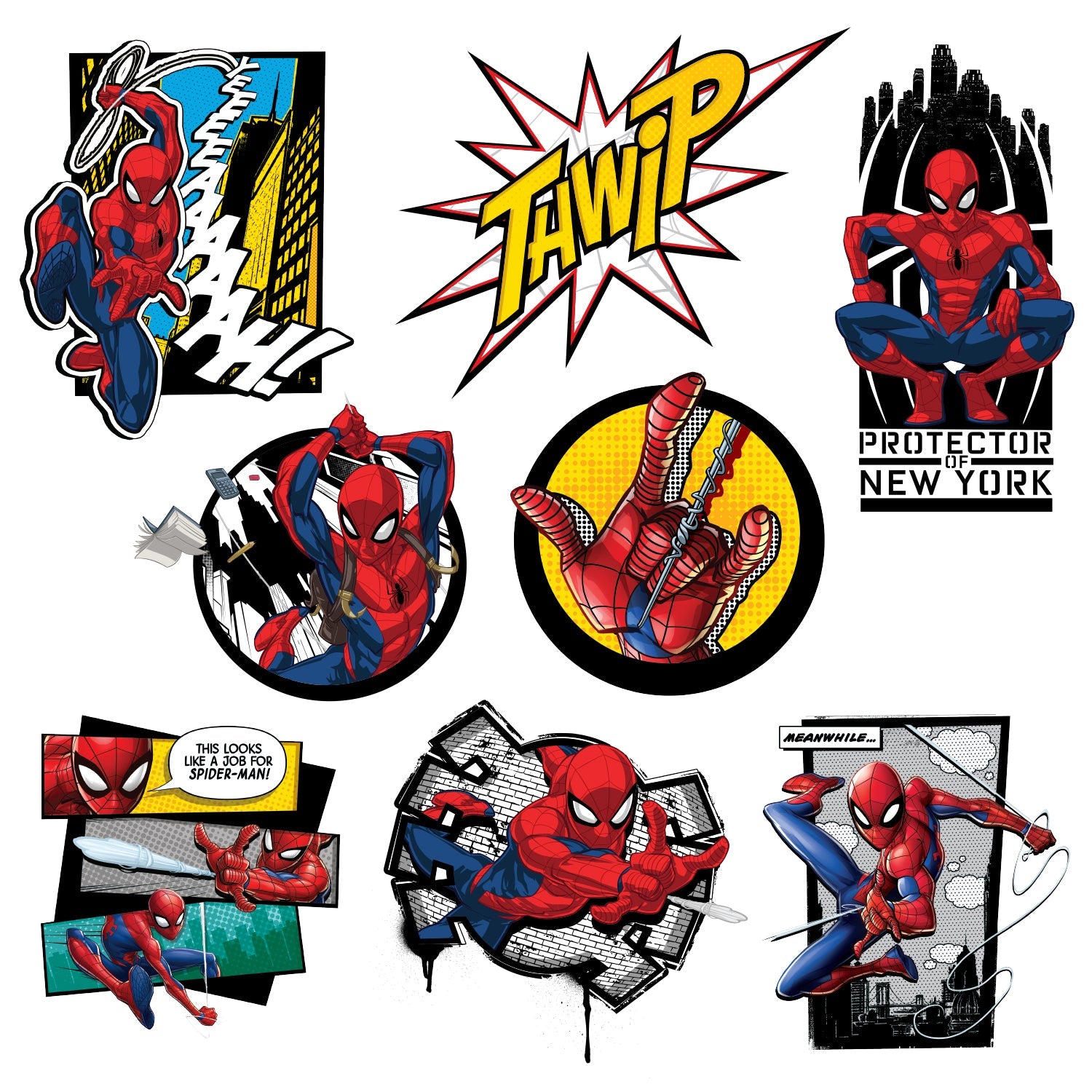 Spider-Man: Spider-Man Badge Collection - Officially Licensed Marvel R ...