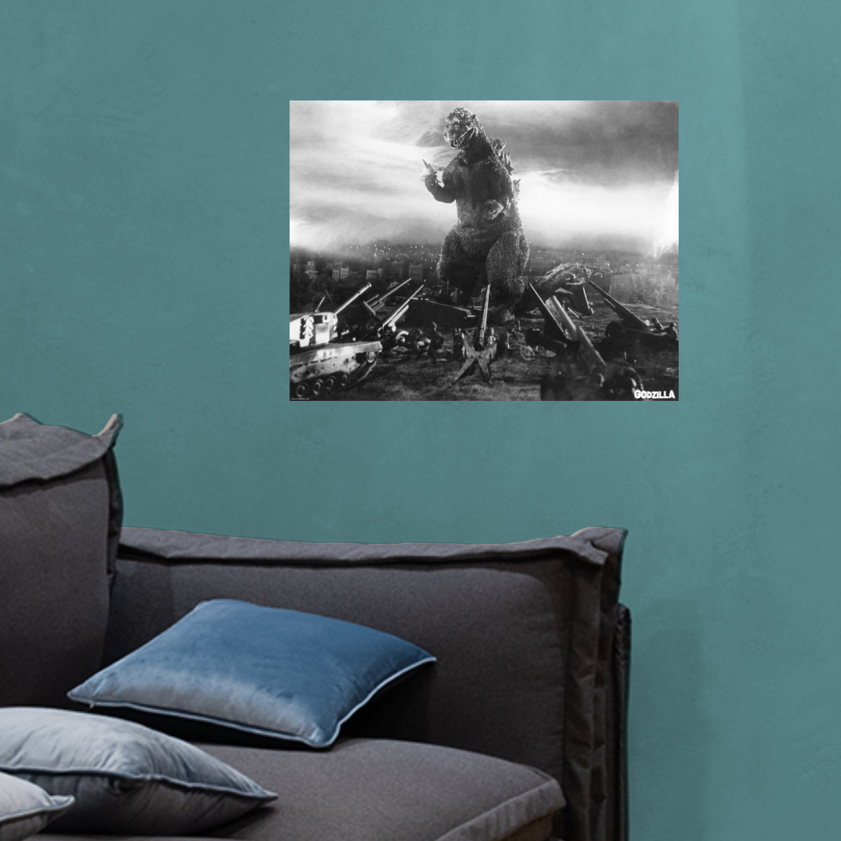 Godzilla: 1954-Godzilla Movie Scene Mural - Officially Licensed Toho R ...