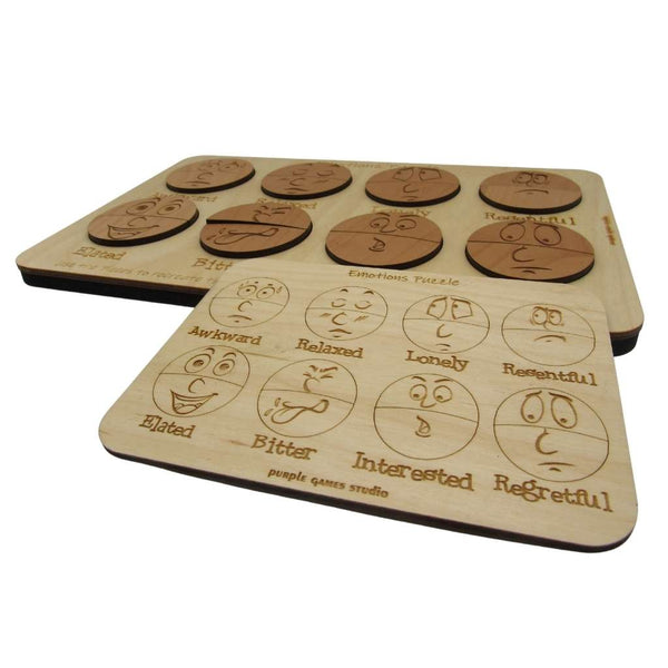 The Emotions Puzzle - Montessori Puzzle for Learning Emotions ...
