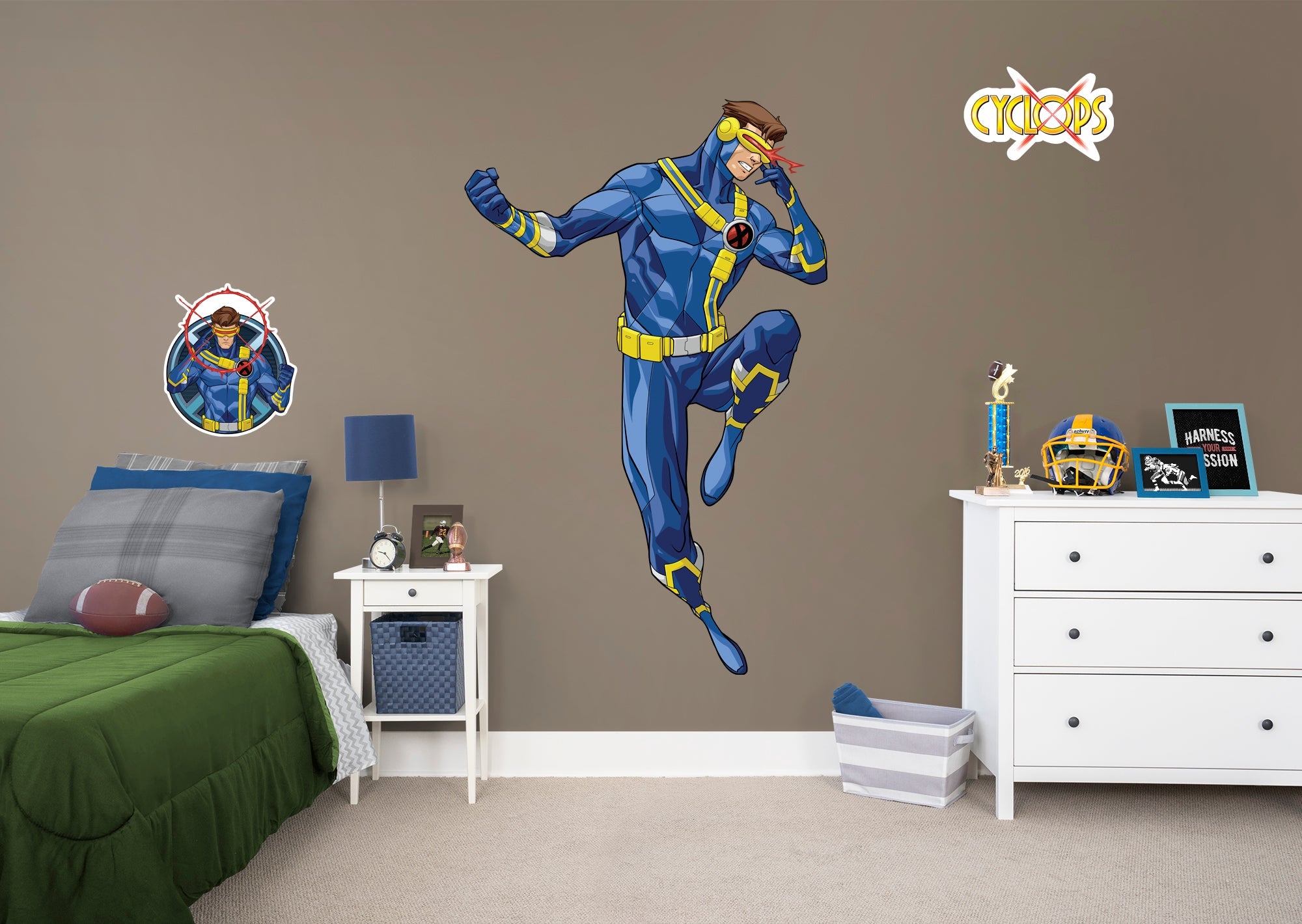 X-Men Cyclops RealBig - Officially Licensed Marvel Removable Wall Deca ...