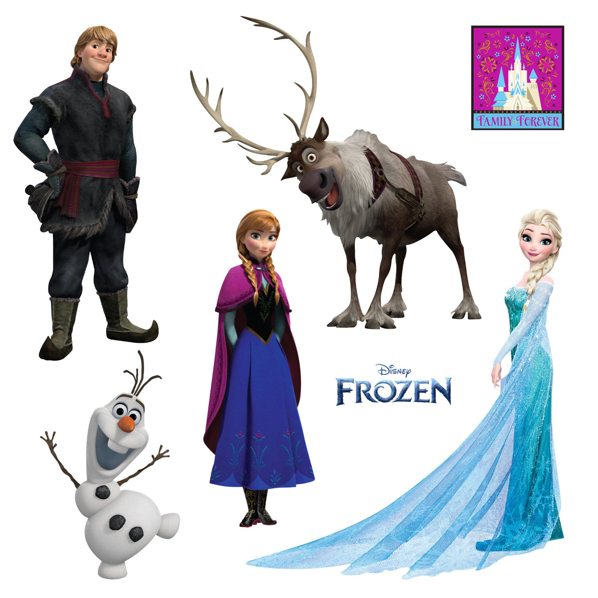 Frozen: Characters Collection - Officially Licensed Disney Removable A ...
